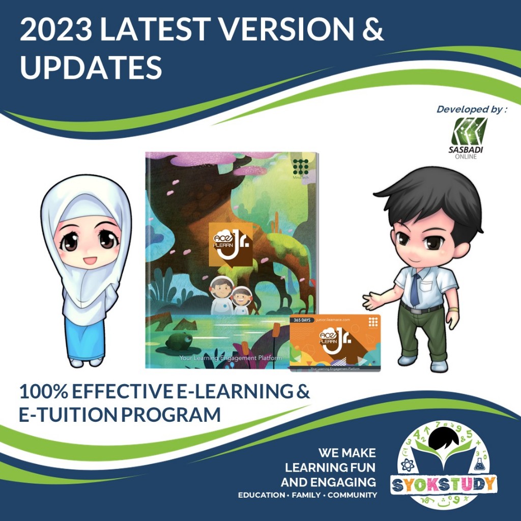 iLearnAce I Learn Ace Junior (2024 Latest Version) Online/Digital ...