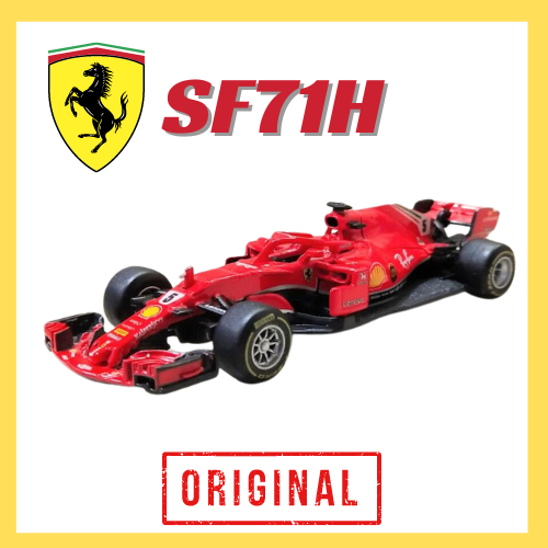 Original Limited Edition Shell Ferrari SF71H Race & Play Bburago 3+Ages ...