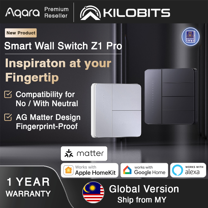 Aqara Smart Wall Switch Z1 Pro Smart Home Light Control ZigBee Version ...