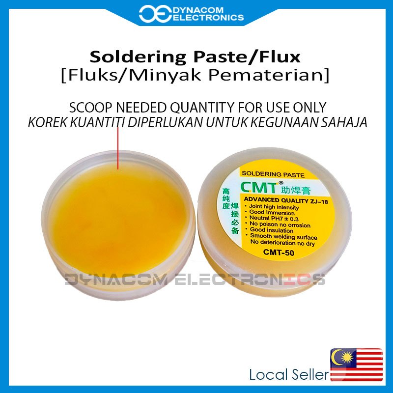 Soldering Paste Soldering Flux Grease 50gfor BGA SMD PC Board Repairing ...