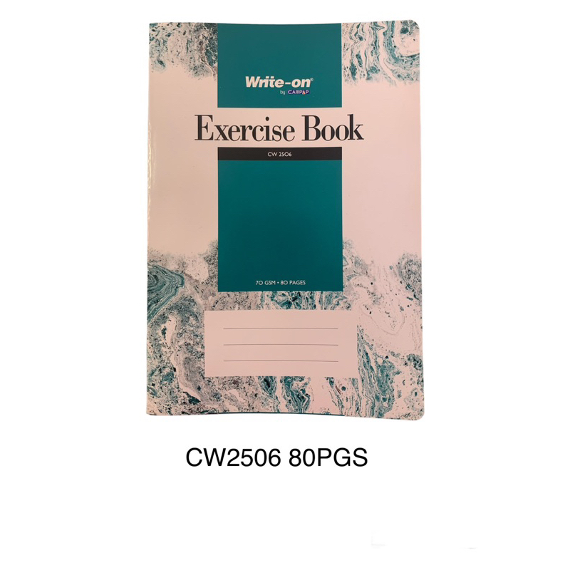 CAMPAP WRITE ON EXERCISE BOOK | Shopee Malaysia