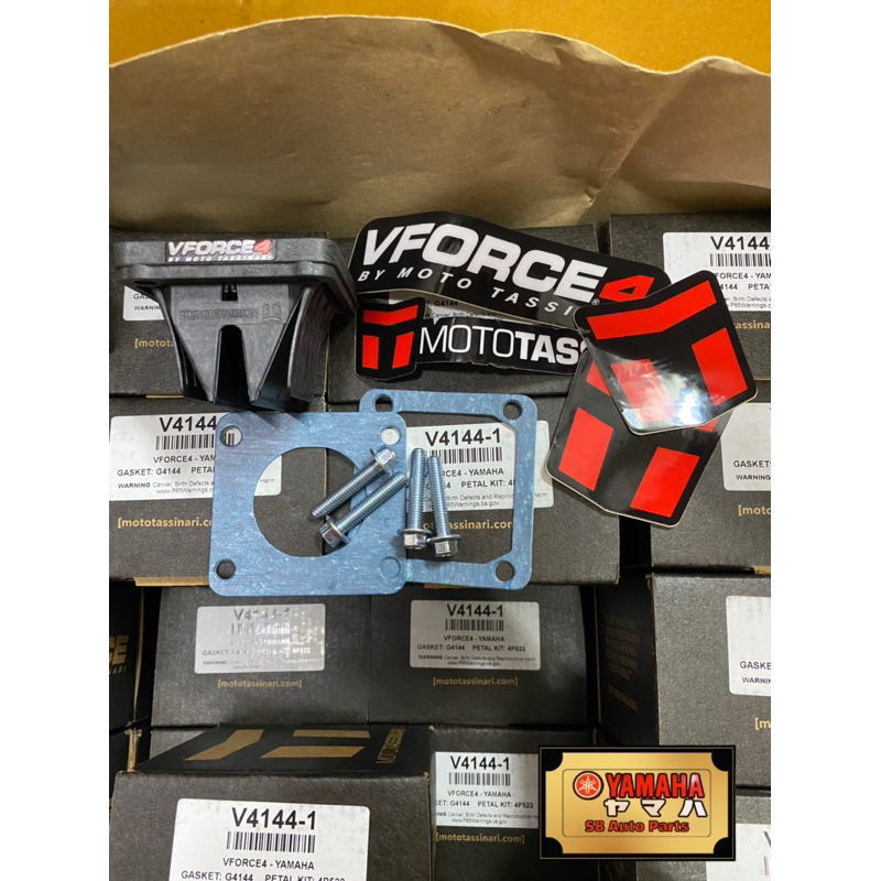 V FORCE 4 RXZ Y125Z ️100% ORIGINAL ️ RACING REED VALVE KIT | Shopee ...