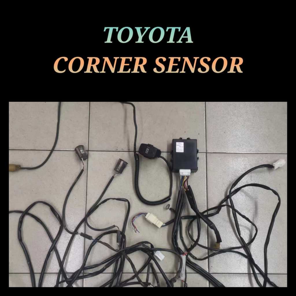 Corner Sensor Toyota Wish / Estima / Alphard / Vellfire / Corner Sensor ...