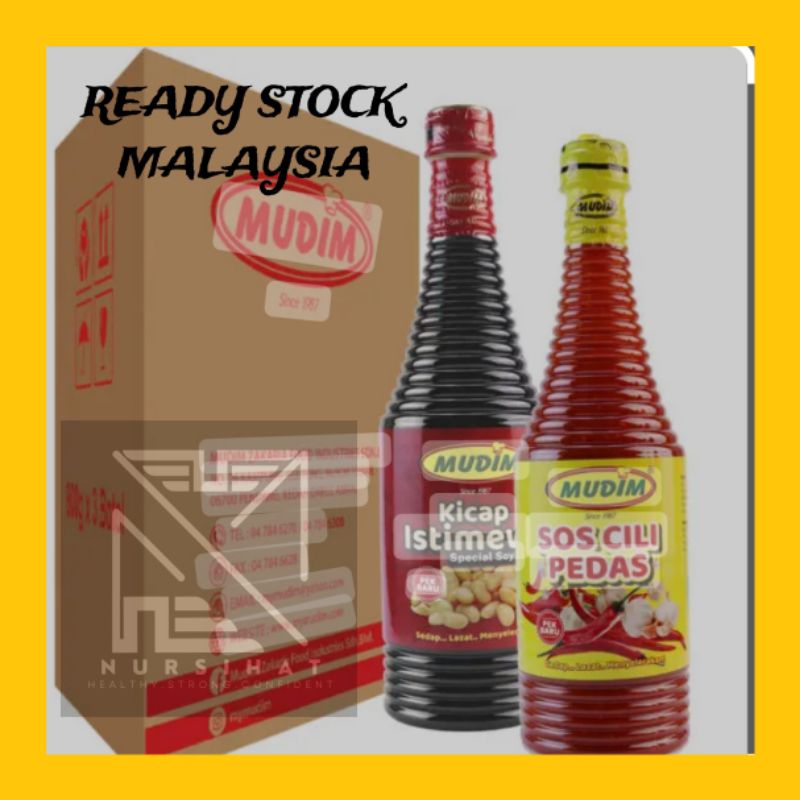 Sos Cili & Kicap MUDIM 450 gram | Shopee Malaysia