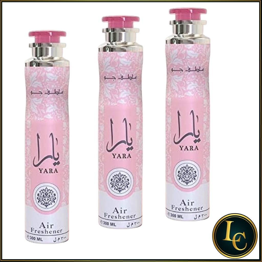 YARA 300ML AIR FRESHNER BY LATTAFA ROOMA SPRAY 100% ORIGINAL | Shopee ...