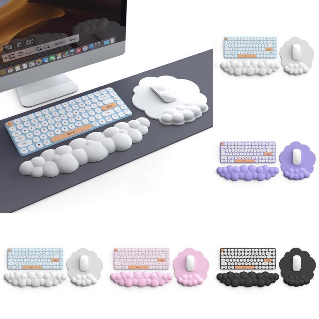 Cloud Wrist Rest Cushion for Mouse Ergonomic Soft Memory Wrist Pain ...