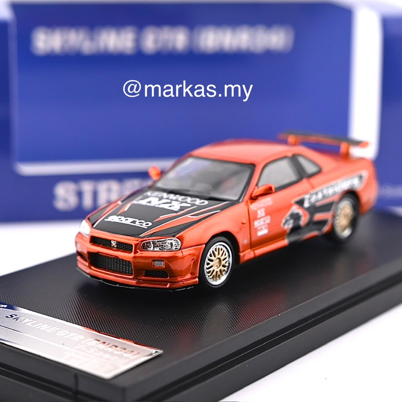STREET WEAPON X WWD 1/64 NISSAN SKYLINE R34 NEED FOR SPEED NFS ...