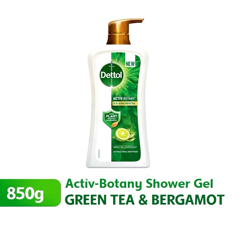 Dettol Body Wash Activ Botany Green Tea And Bergamot 850g Shopee Malaysia