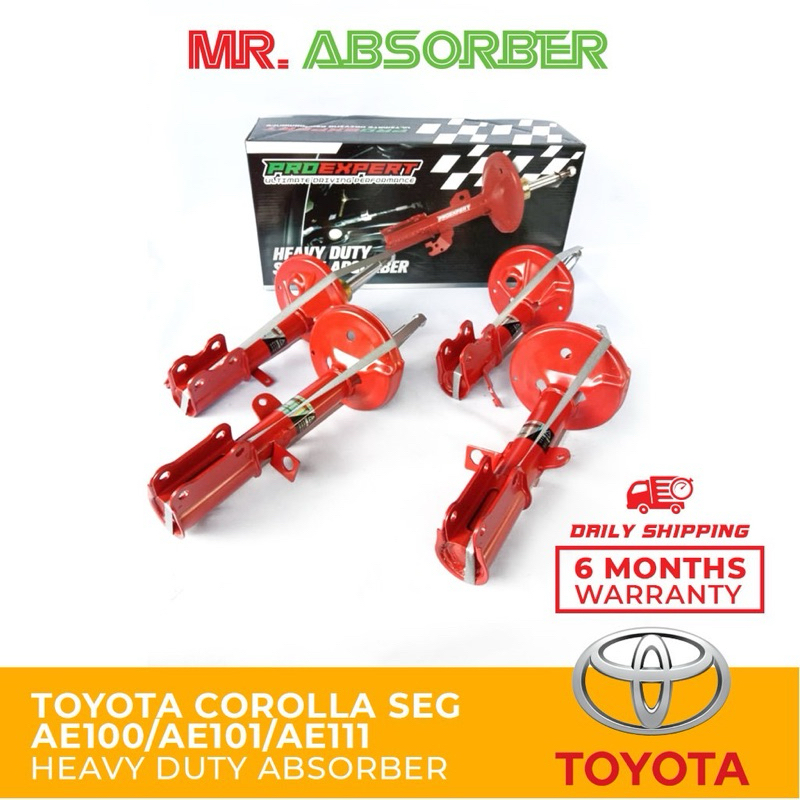 ABSORBER COROLLA SEG AE100 AE101 AE111 PROEXPERT HEAVY DUTY TOYOTA ...