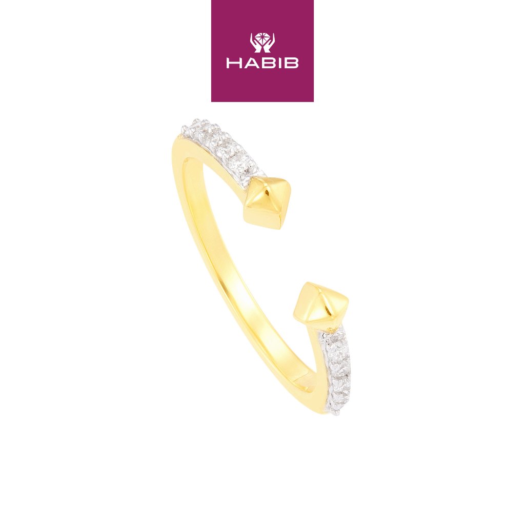 HABIB Diamond Ring in 375/9K Yellow Gold 264350722(YG) | Shopee Malaysia