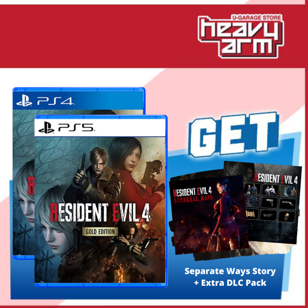 PS5 Resident Evil 4 Remake Gold Edition | PS4 Resident Evil 4 Remake (English/Chinese) * 惡靈古堡 4 ...