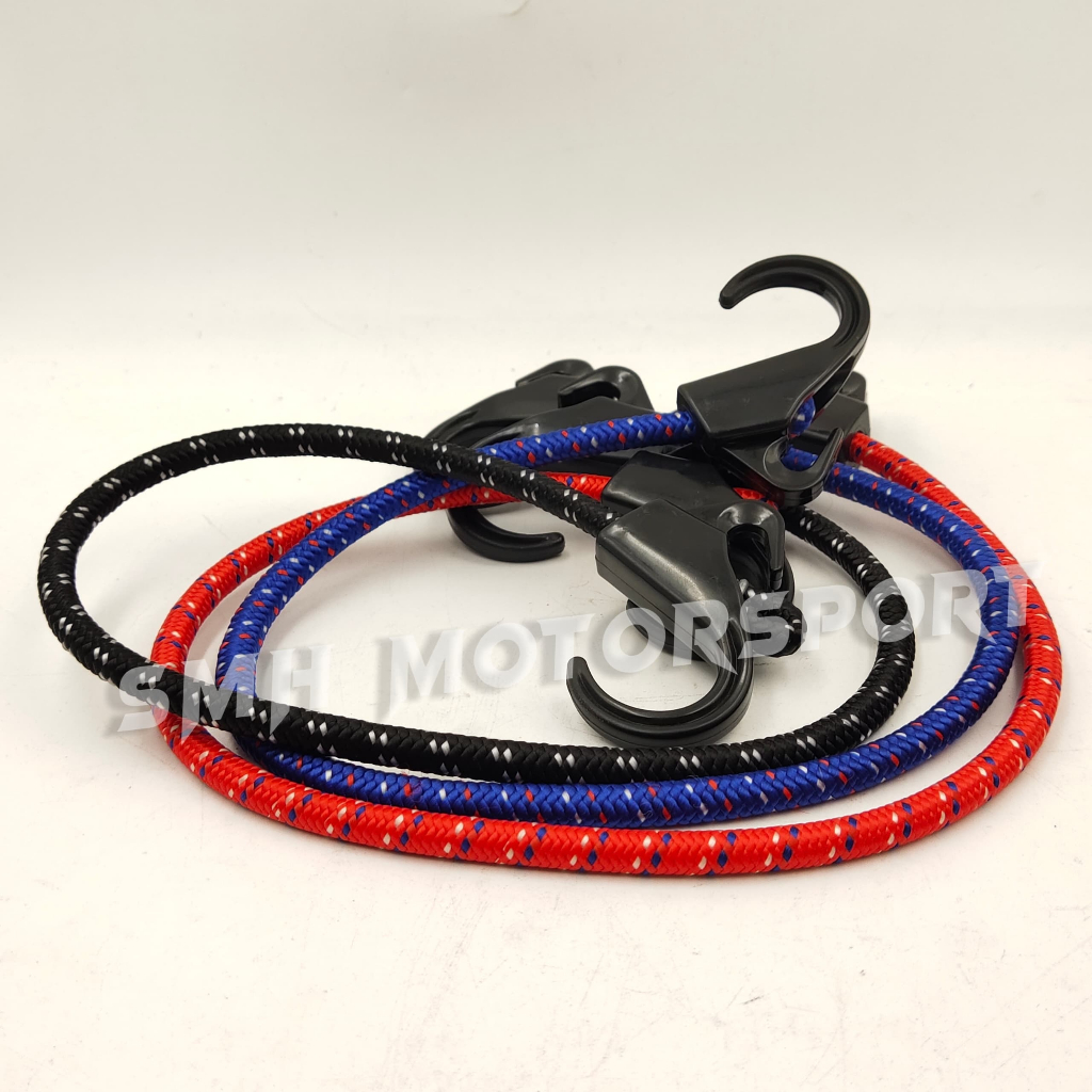 Elastic Cord 24" Inch Tali Motor Ikat Barang Rope Cangkuk Getah Warna ...