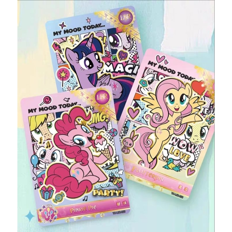 My Little Pony Game Card - SGR/LSR/R KAYOU卡游小马辉月4卡 | Shopee Malaysia
