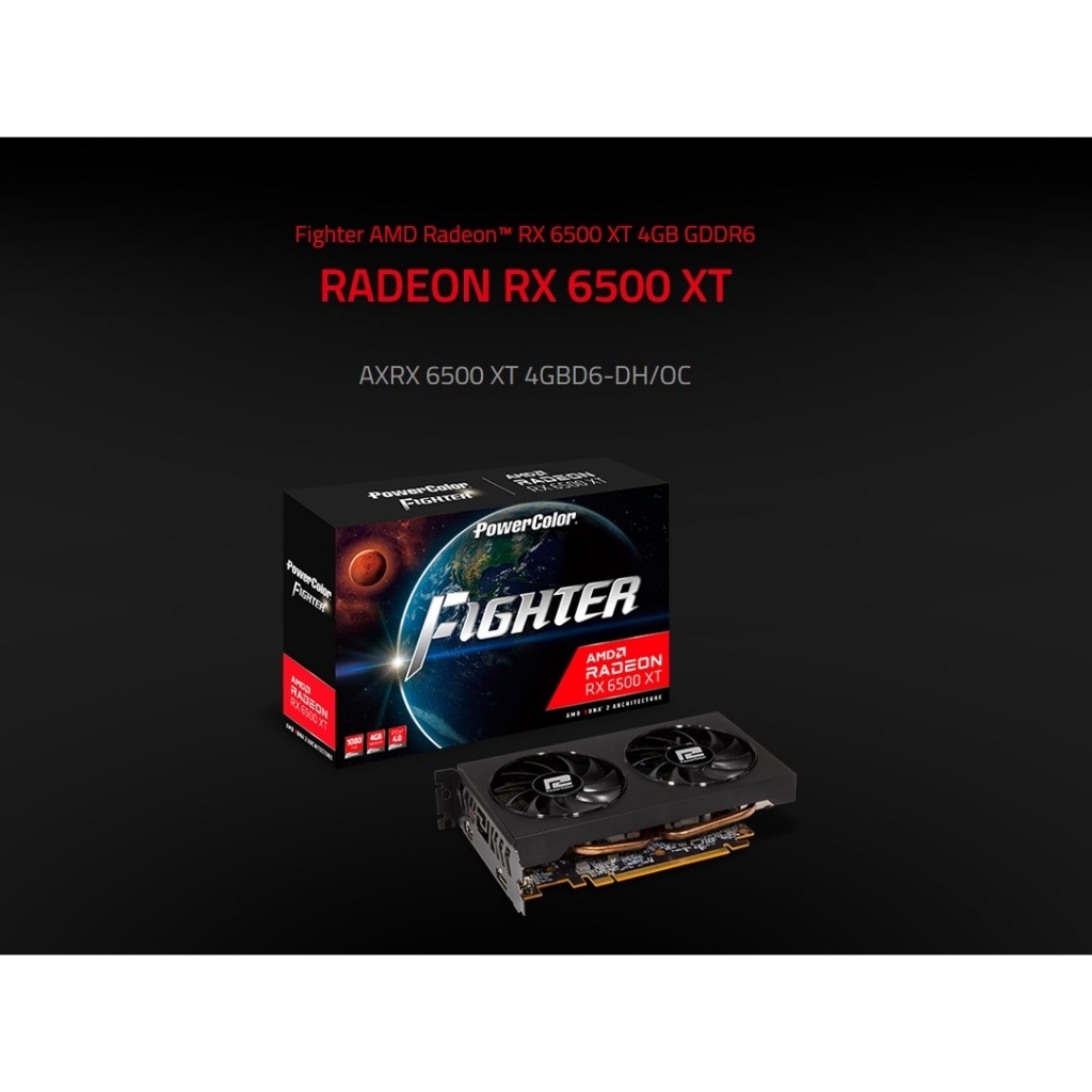 PowerColor Radeon RX | RX6500XT | RX6600 | RX6650XT | RX6750XT ...
