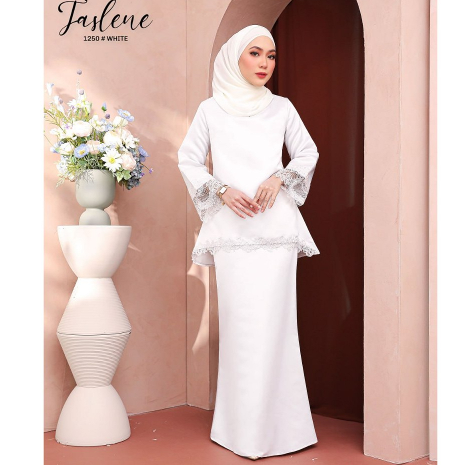 CHICCHOC JASLENE KURUNG MODEN LACE WITH SEQUIN BAJU TUNANG KURUNG NIKAH ...