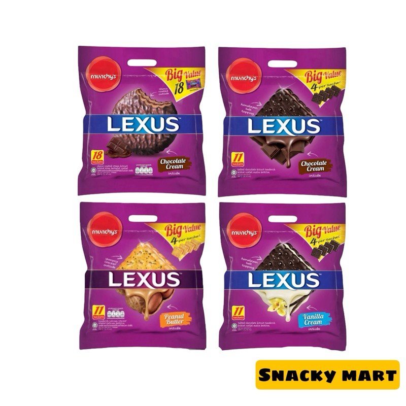 MUNCHY'S Lexus Sandwich Biscuit 418g | Shopee Malaysia