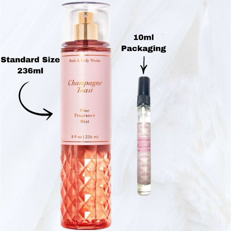 Bath & Body Works Body Mist Original Store Repack Tester Travel Size ...