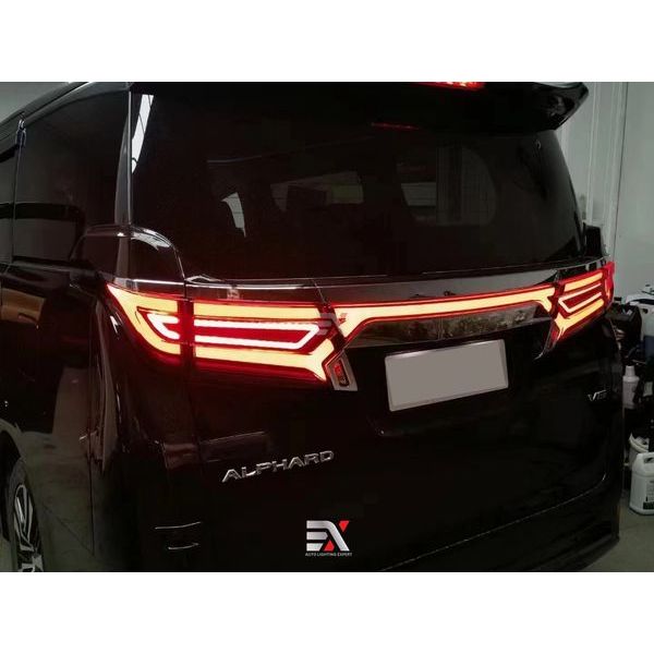 TOYOTA ALPHARD AGH30 / VELLFIRE AGH30 LED TAIL LAMP - LAMBO DESIGN V2 ...