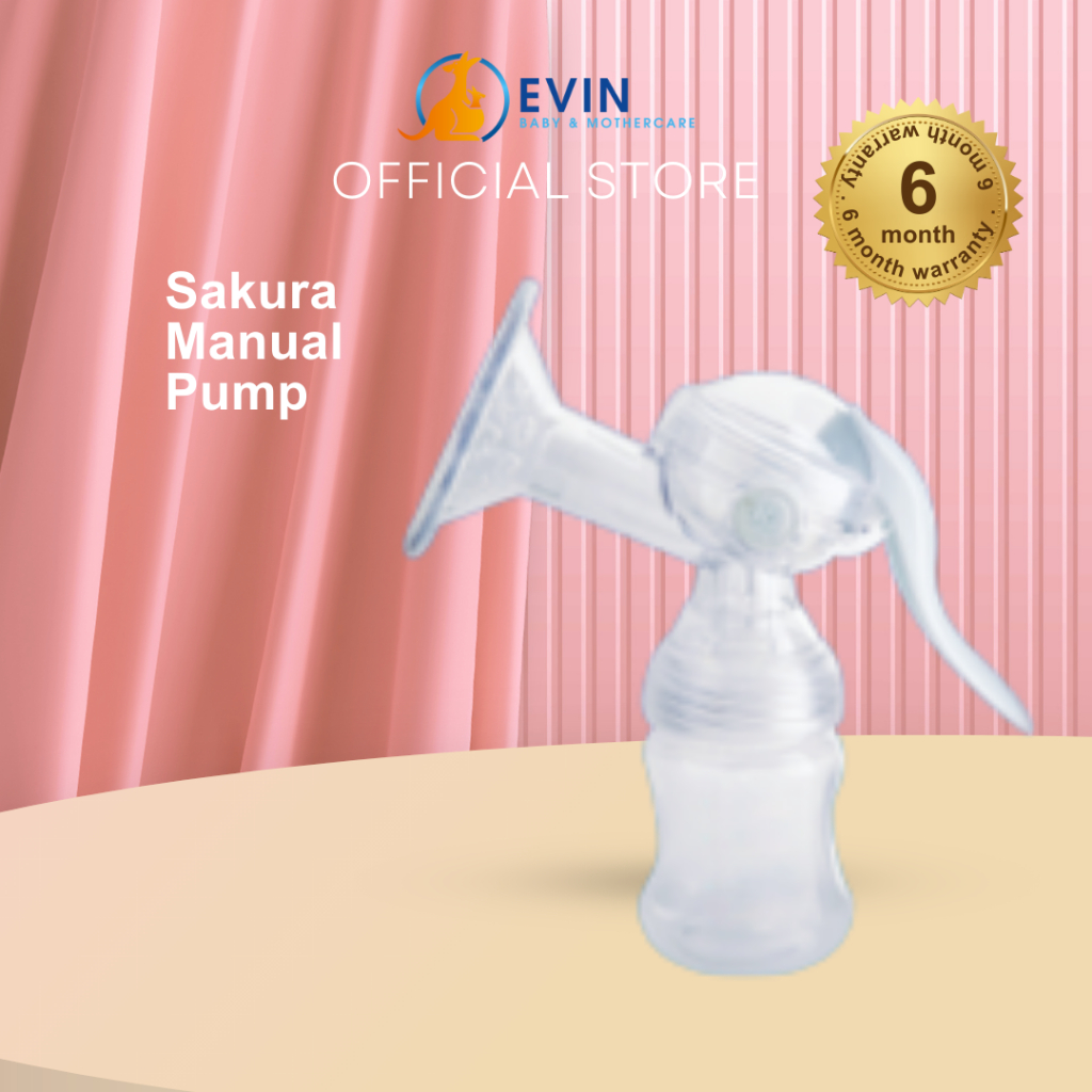 EVIN Sakura Manual Breast Pump Pam Susu Manual | Shopee Malaysia