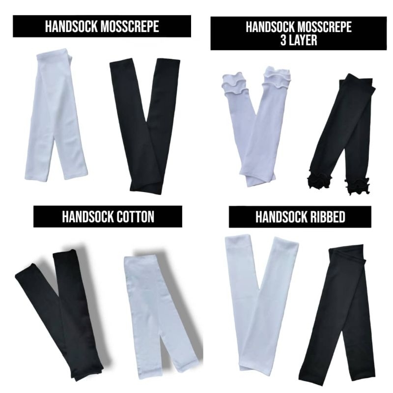 HANDSOCK SEKOLAH / HANDSOCK BUDAK RIBBED / HANDSOCK KECIK / HANDSOCK ...
