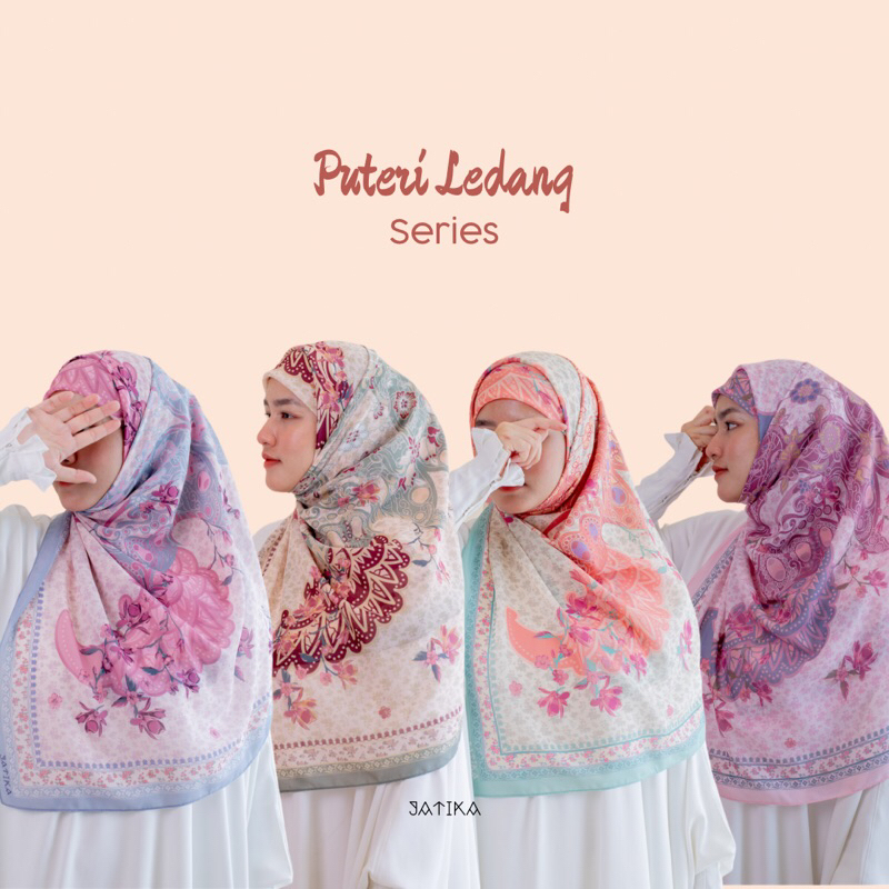 Jatika Puteri Ledang Series Bawal Bidang 50 Premium Cotton Voile ...