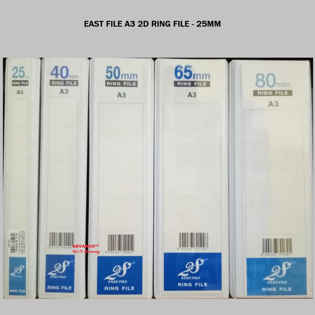 EAST FILE 2D, 3D & 4D RING FILE (AVAILABLE IN A4 & A3 SIZE) READY STOCK | Shopee Malaysia