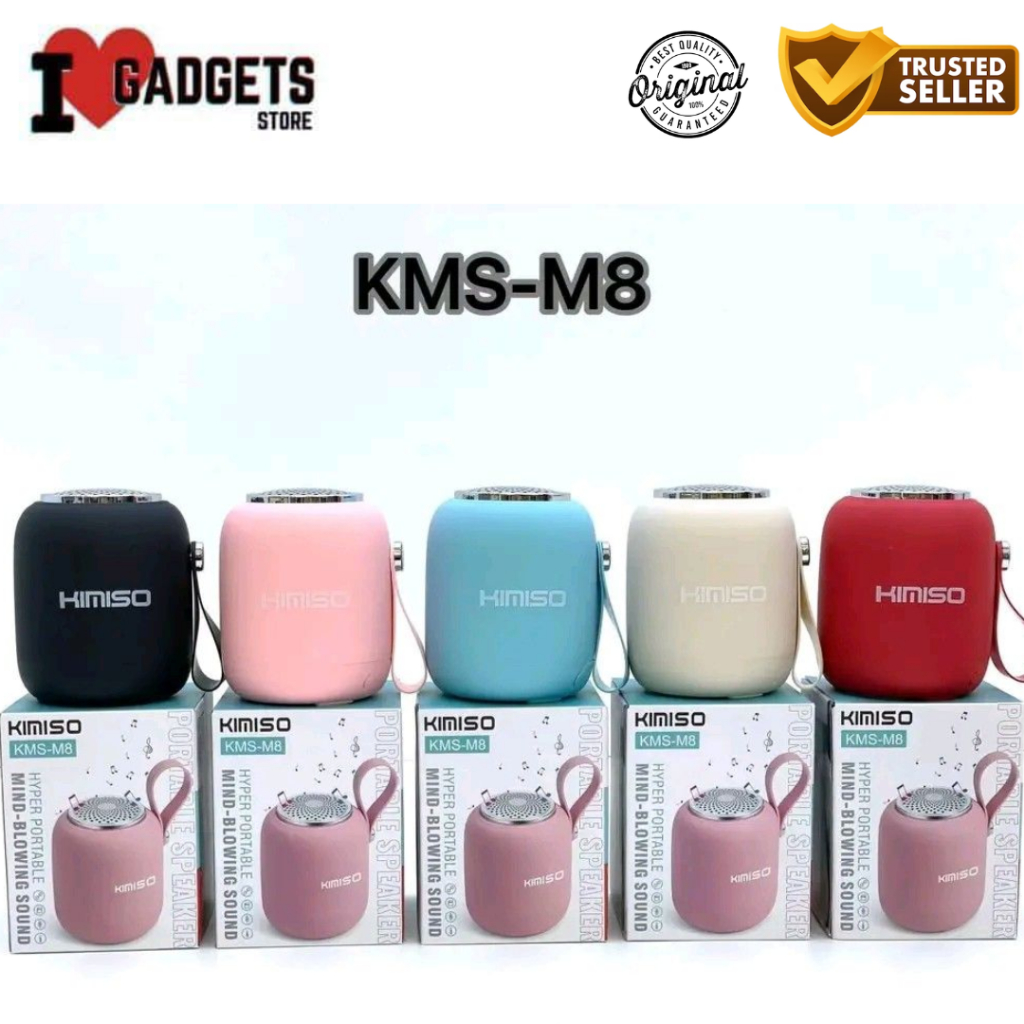 KIMISO SPEAKER HYPER PORTBALE HANDLE DESIGN BLUETOOTH KMS-M8 MUSIC BASS ...