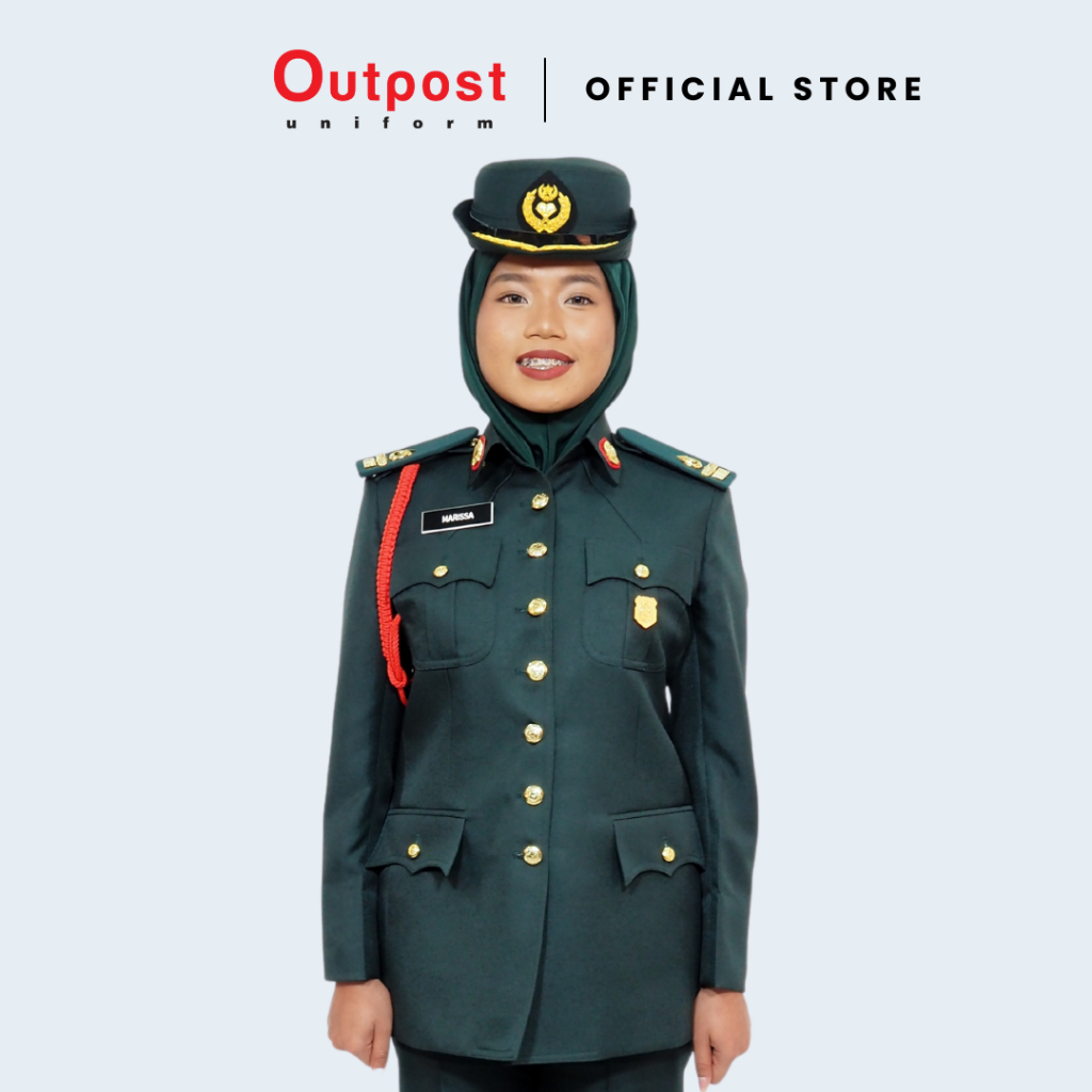 Outpost Bush Jacket Pegawai Wanita Kadet Remaja Sekolah (KRS) - Tanpa ...