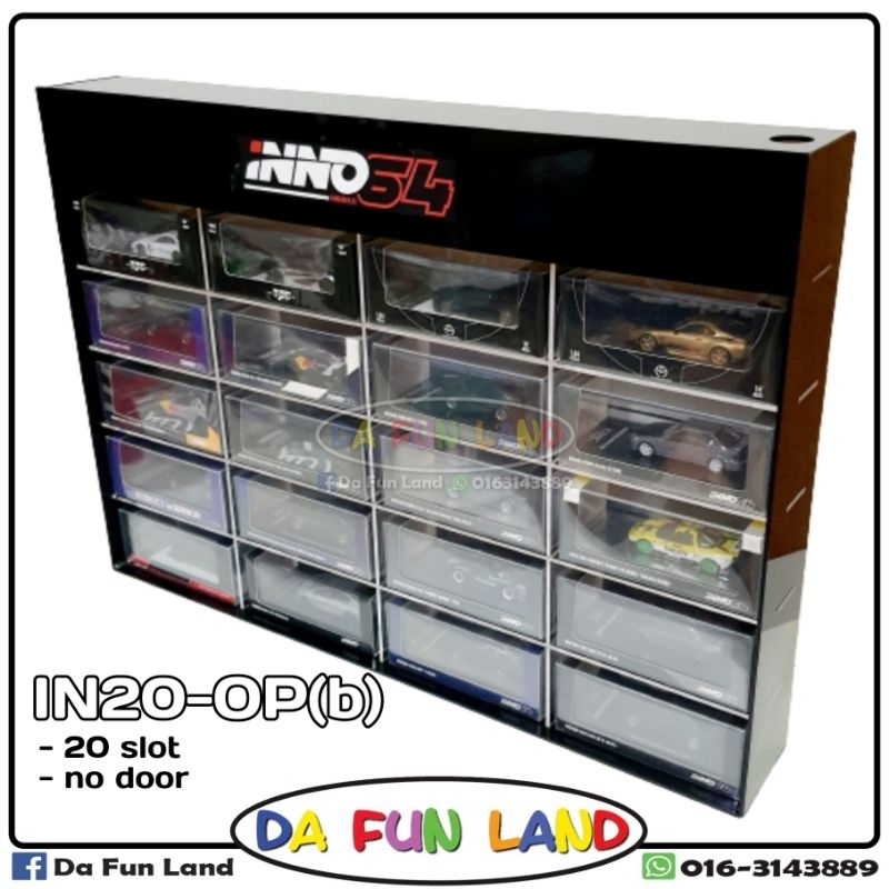 🚗 IN20-OPZ 🚗 DISPLAY RACK 20 SLOT for INNO64 or TIME MICRO ...