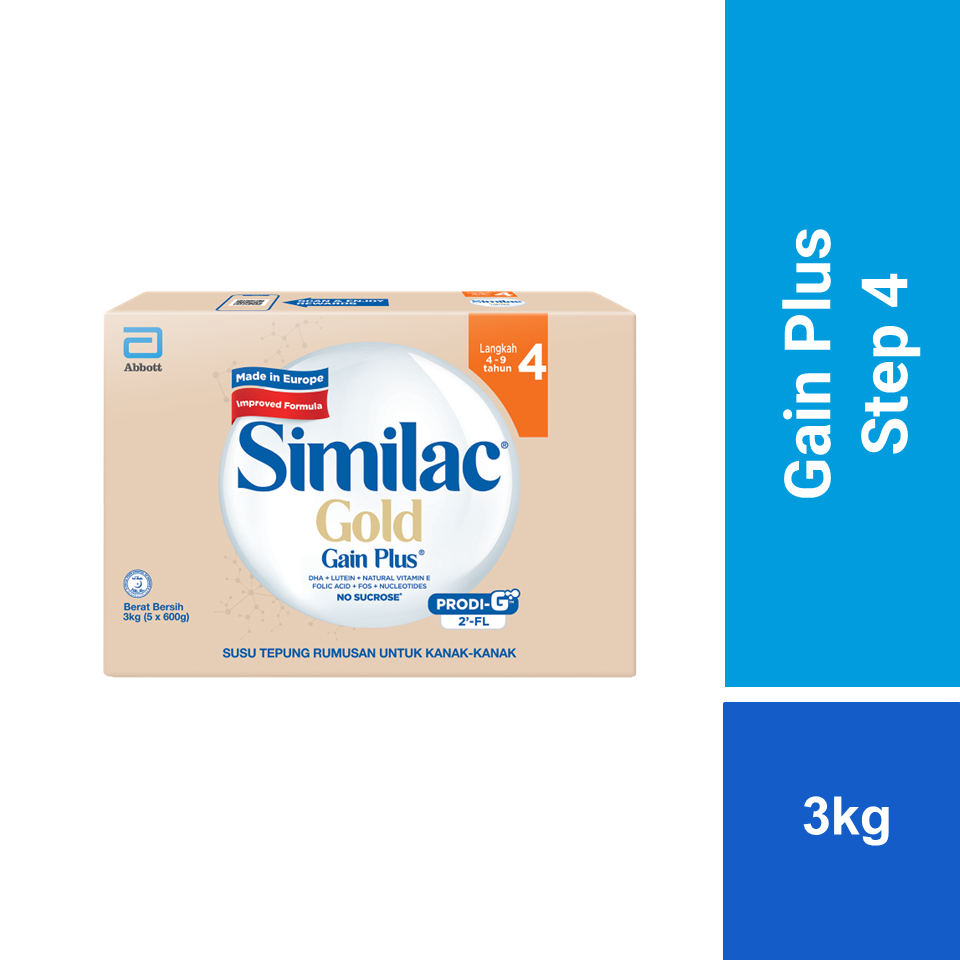 [Exp 26 Apr 2026 & / Later] Similac Gold Gain Plus Step 4 Growing Up ...