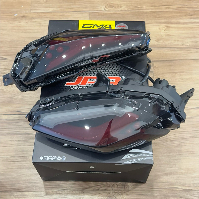 XAMX V2 TAIL LAMP LAMPU BELAKANG XMAX V2 LED TERBARU DESIGN MOTOR XMAX ...