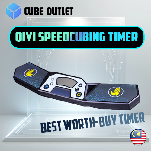 [CUBE OUTLET] QIYI SPEEDCUBING TIMER| QIYI SMARTTIMER| STICKERS FOR ...