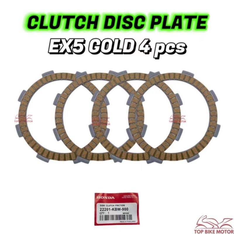 HONDA EX5 DREAM EX5 HIGH POWER EX5 CLASS WAVE100 WAVE100R CLUTCH PLATE KULIT CLUTCH ORIGINAL ...