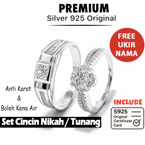 THE MATCHES STORE - Couple Set 183 Men Ring V2 + Classic Love silver ...