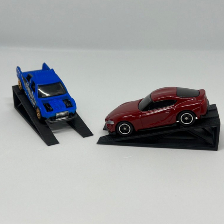 Hot Wheels Display Ramp, Display Holder 1:64 Scale Hotwheels Car Ramp ...