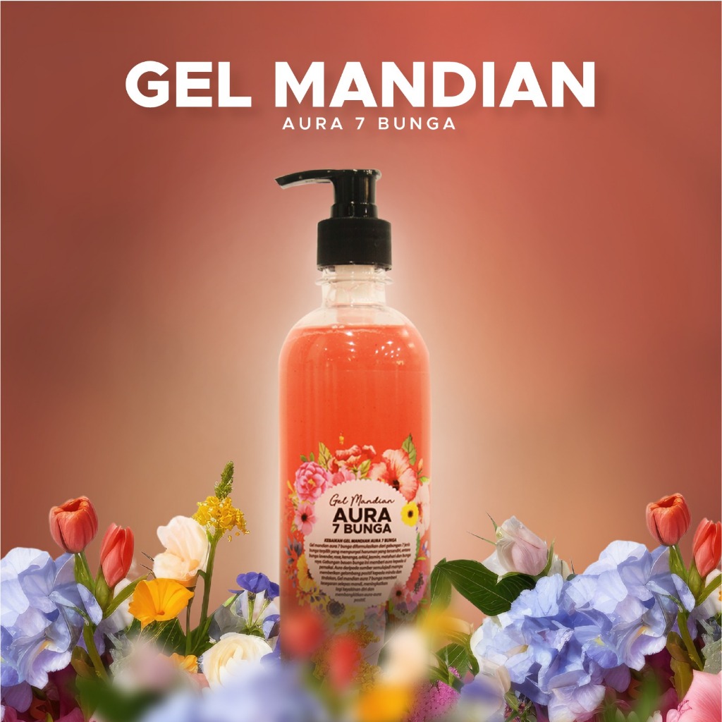 Dherbs Mandian Aura 7 Bunga Gel | Shopee Malaysia