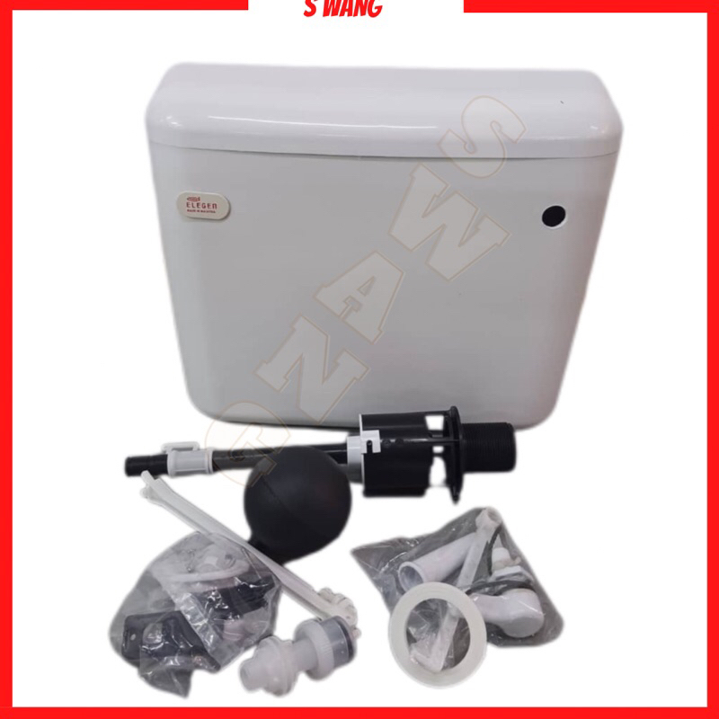 TP-ELEGEN HIGH LEVEL1106-HL PLASTIC CISTERN 6 LITERS - (WHITE) 1106-HL ...