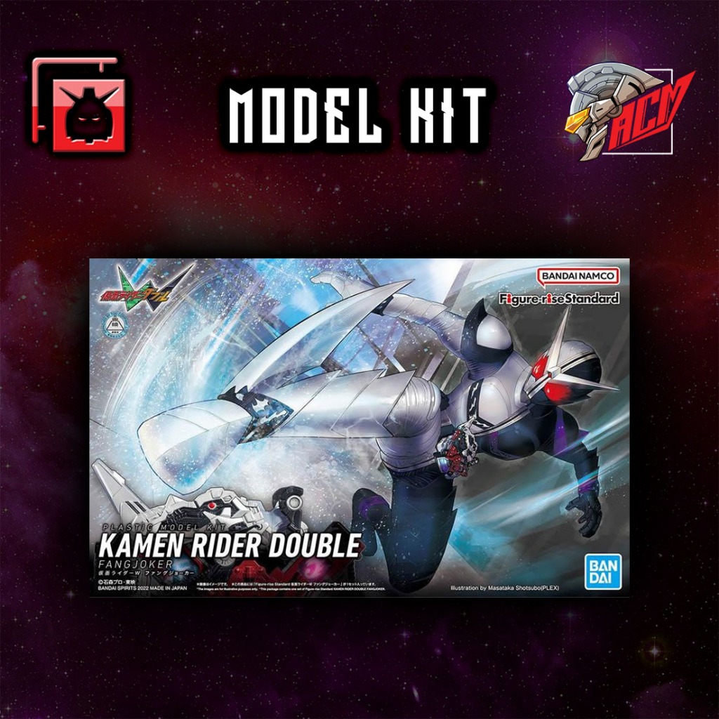 *READY STOCK* Bandai Figure-rise Standard Kamen Rider Double Fang Joker ...
