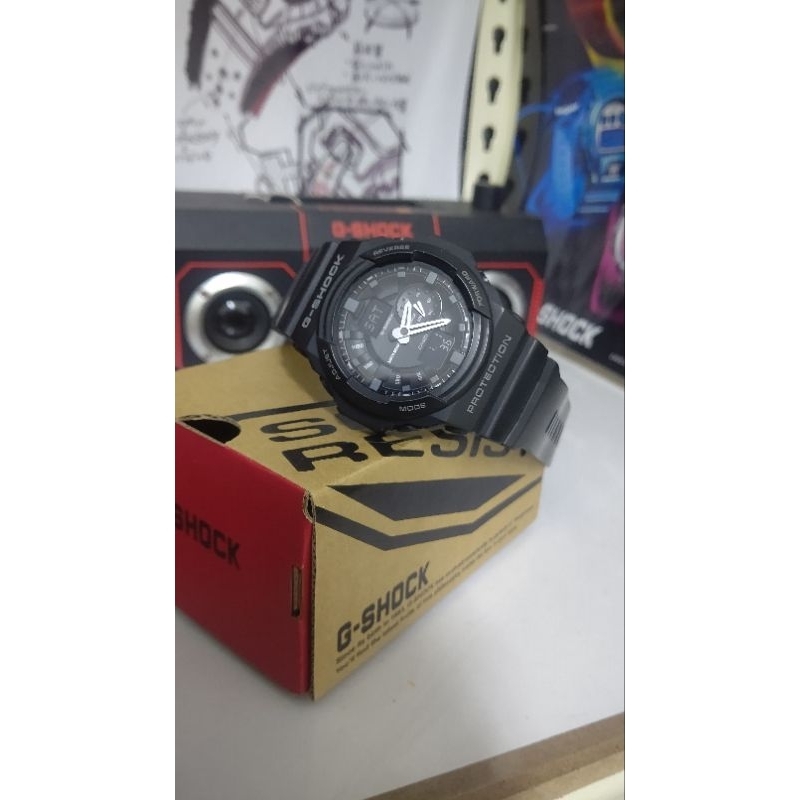 Casio G shock GA150 module 5255,dark night edition,analog digital,auto ...