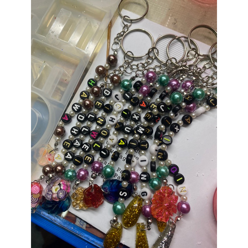 Keychain nama abjad huruf(*CHAT SELLER*) | Shopee Malaysia