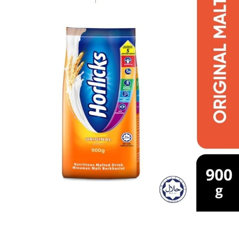 Horlicks Original Nutritious Malted Drink (900g) | Shopee Malaysia