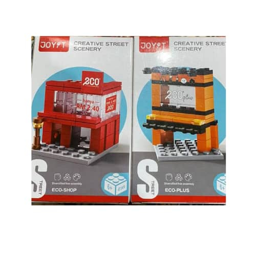 Limited Edition Joyit Creative Street View Lego 41PCS | Shopee Malaysia