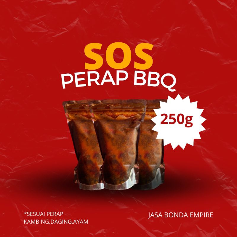 [100%Muslim Produk]- Sos Perap BBQ SATAY 250g- Sos perap murah,sos bbq ...
