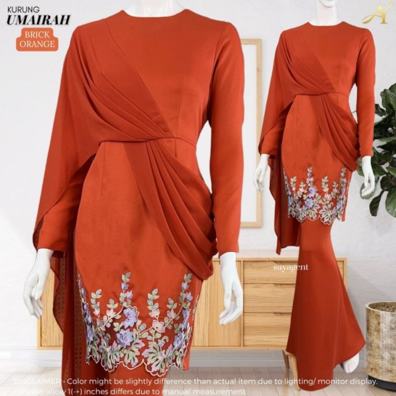 KURUNG MODERN UMAIRAH RAYA 2024(sila PM admin sebelum order) | Shopee ...