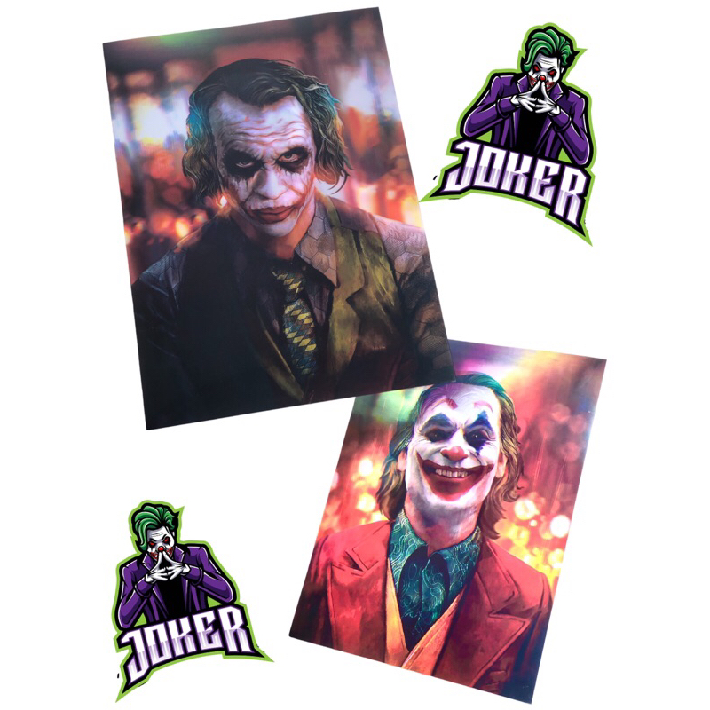 [Ready Stock Malaysia] Geeky 3D Marvel DC Anime Joker One Piece ...