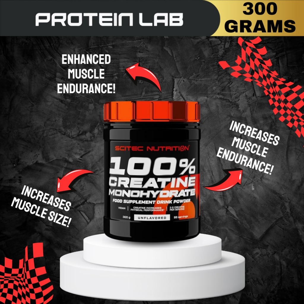 Scitec Nutrition 100% Creatine Monohydrate Food Supplement Drink Powder ...