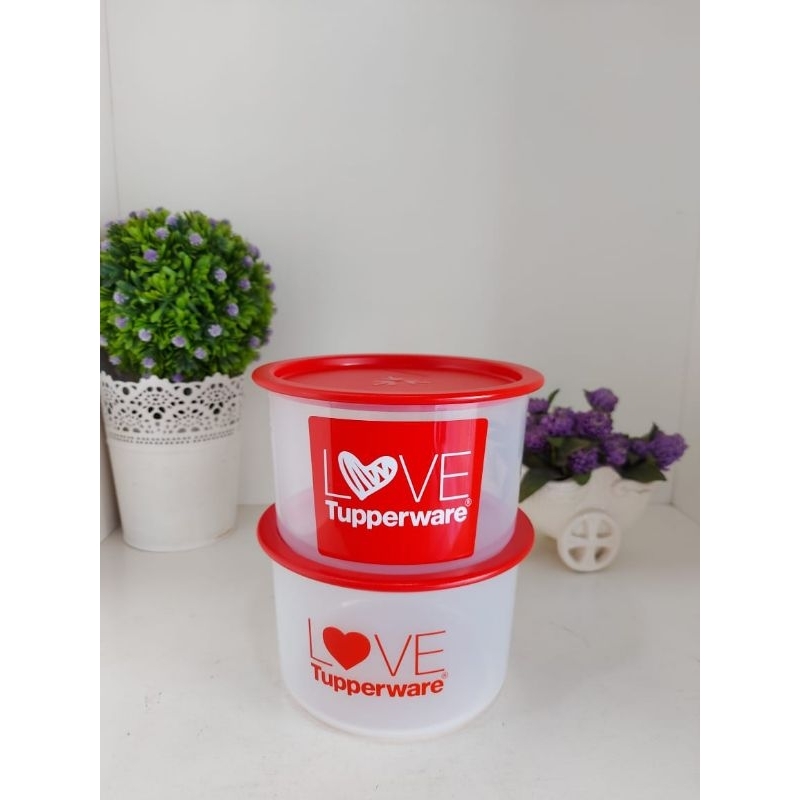 Tupperware Love One Touch Topper Small 950ml (2pcs) | Shopee Malaysia