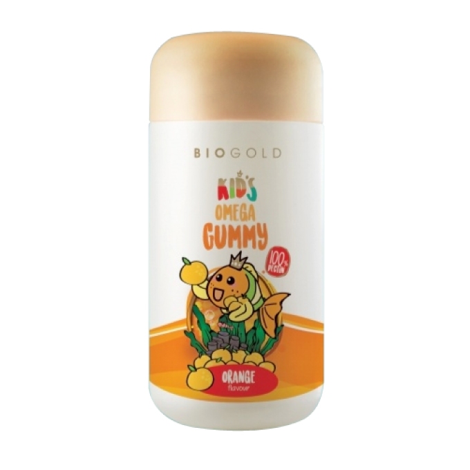 BIOPLUS BIOGOLD KIDS OMEGA 3 GUMMY 30'S - ORANGE | Shopee Malaysia