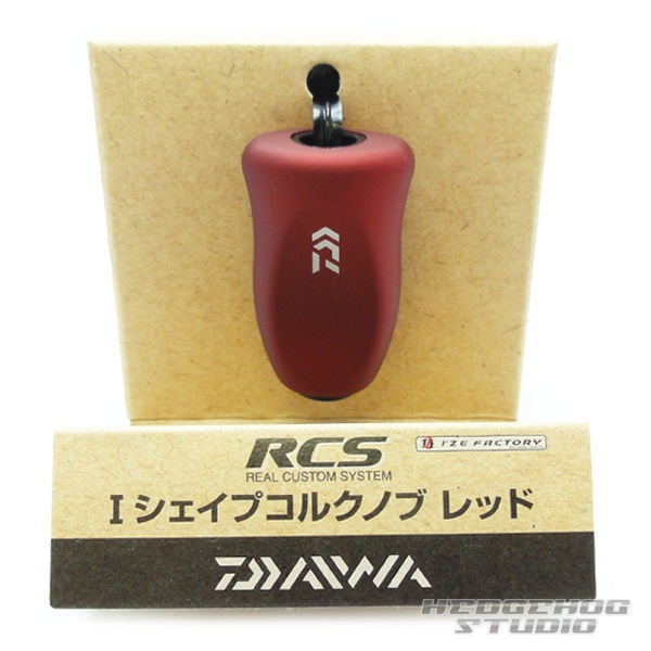 [DAIWA genuine/SLP WORKS] RCS I-Shaped Cork Handle Knob (Red) | Shopee ...
