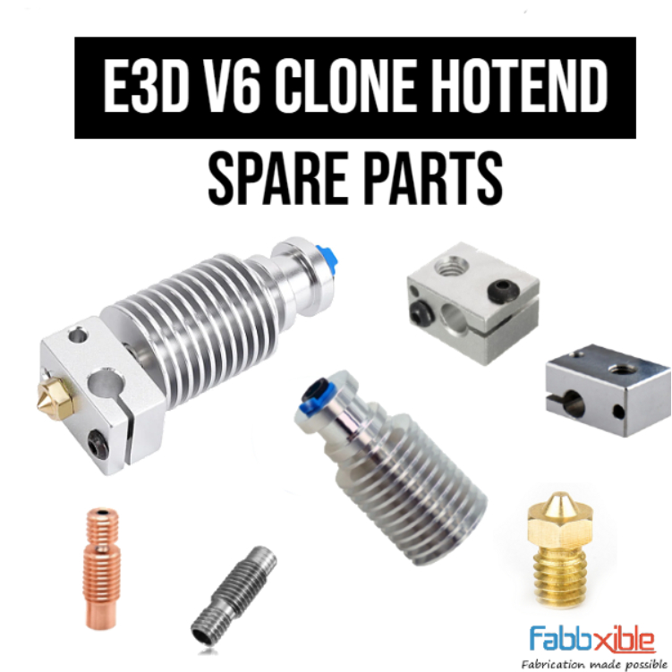 E3D V6 Compatible Hotend Spare Parts for 3D Printer | Shopee Malaysia